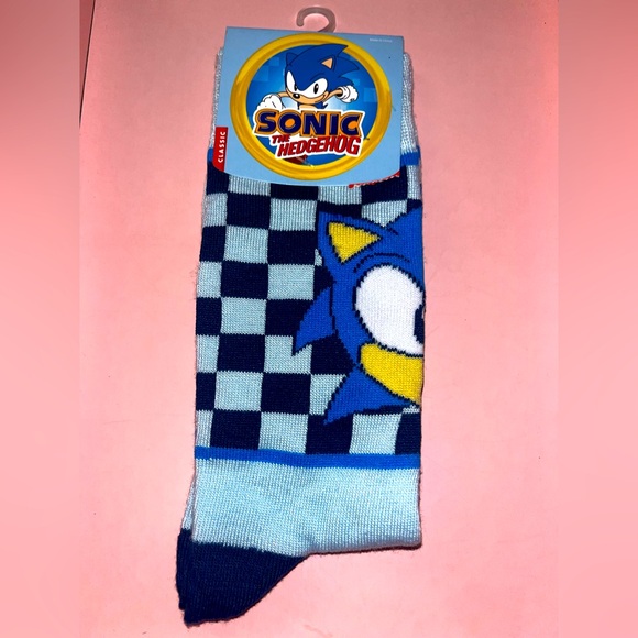Bioworld | Underwear & Socks | New Bioworld Blue Casual Sonic Socks ...